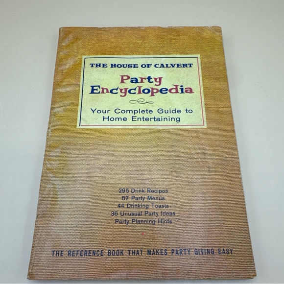 Kitchen | Vintage 196 The House Of Calvert Party Encyclopedia Cliff ...